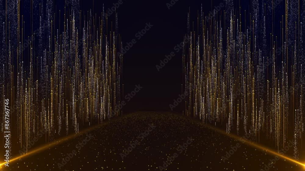 Empty pedestal award ceremony Platform spotlights Presentation Stage ...