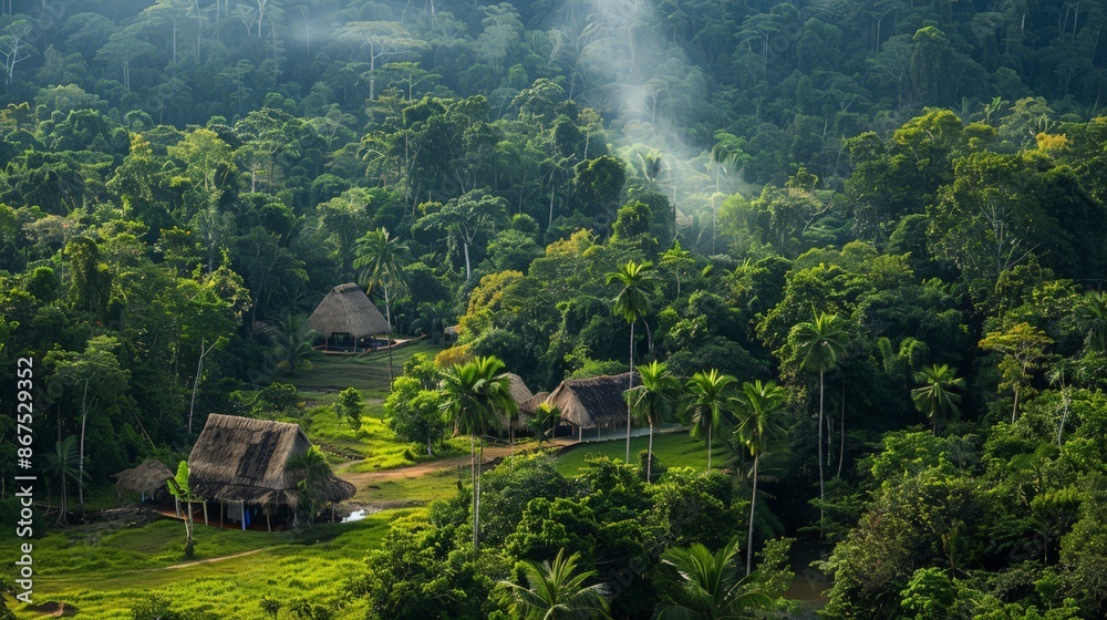 The role of forests in indigenous cultures, providing sustenance ...