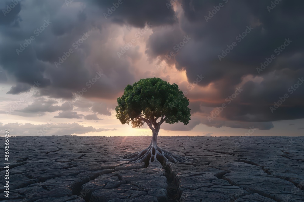 Understanding the impact of climate change on our planet Stock ...