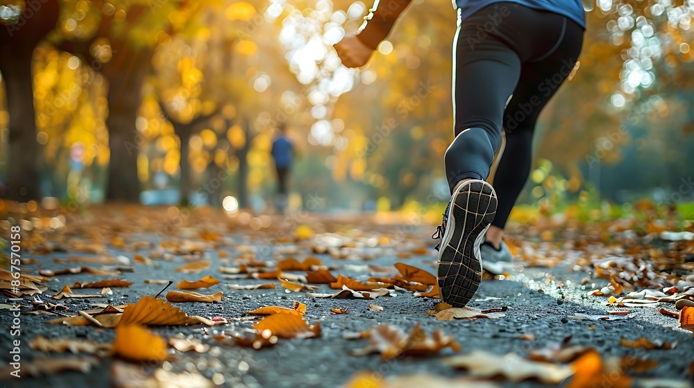 Stretching After a Run Show a runner stretching their hamstrings ...
