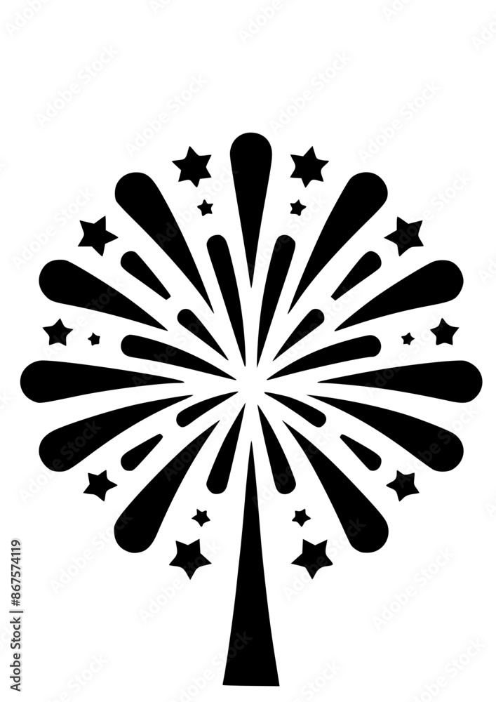 Fireworks SVG, Holiday SVG, Celebrate SVG, 4th of July SVG ...