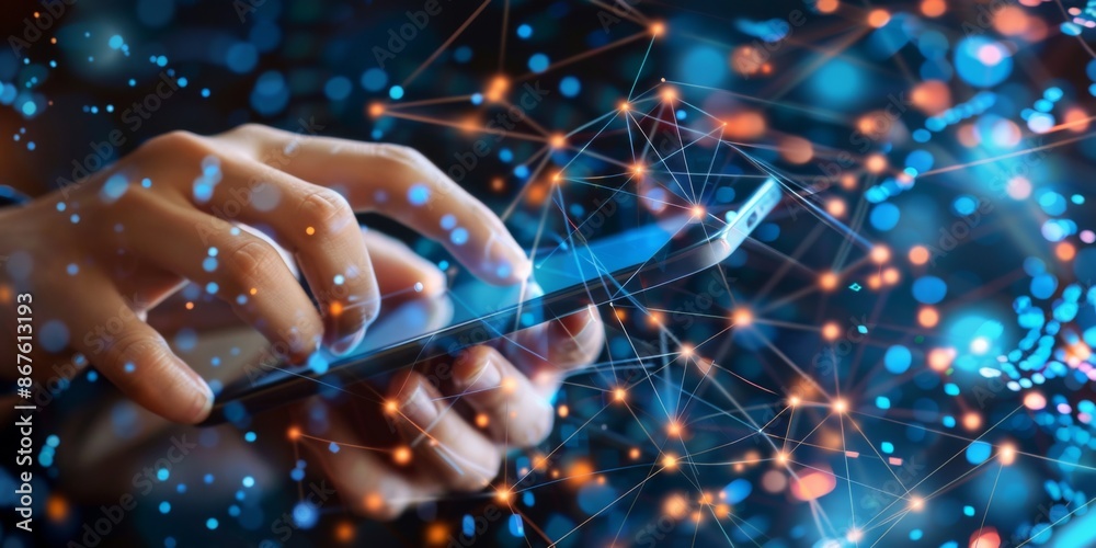 Connected World: Hand Engaging in Digital Communication Network Using ...