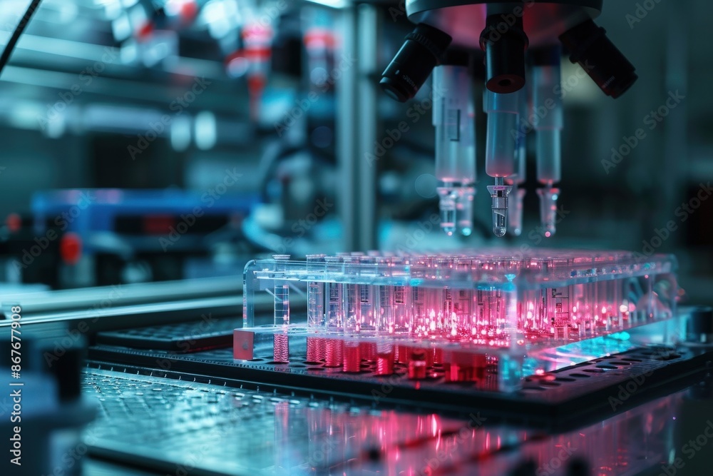 A lab-on-a-chip (LOC) is a compact device that integrates multiple ...