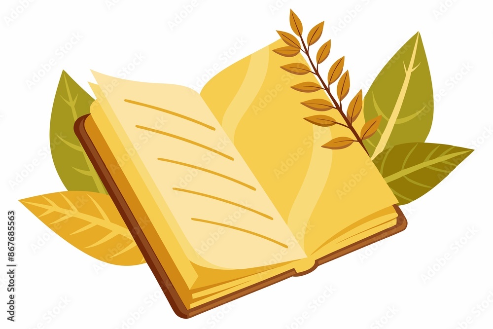 pages, book, yellowed, Yellowed pages from an old book isolated on ...