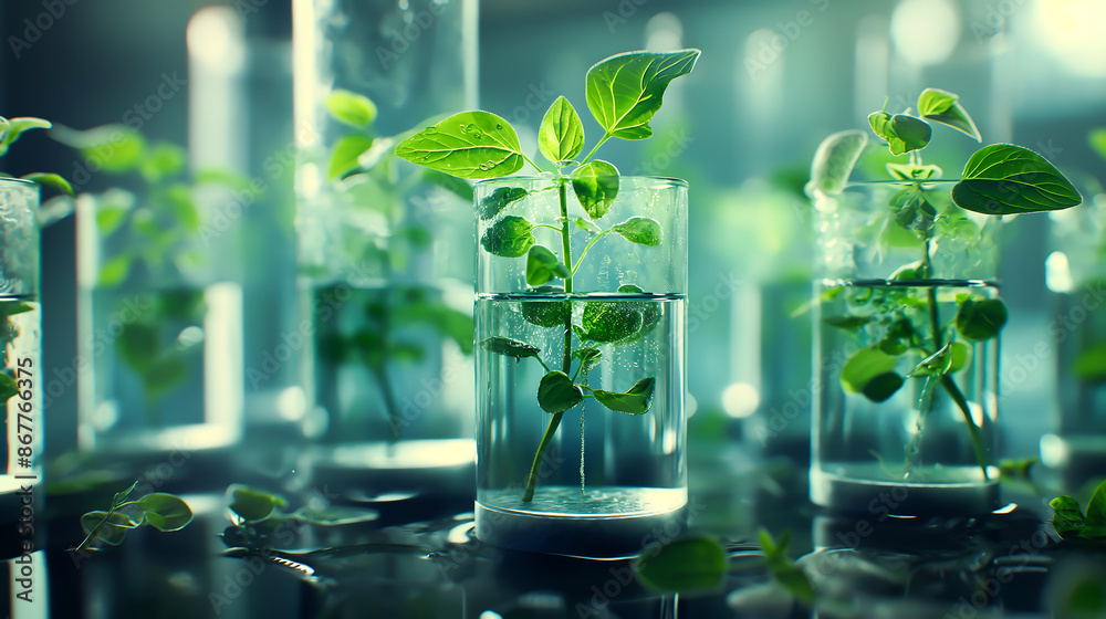 Plant tissue culture in the laboratory, Cultivating green plants in ...