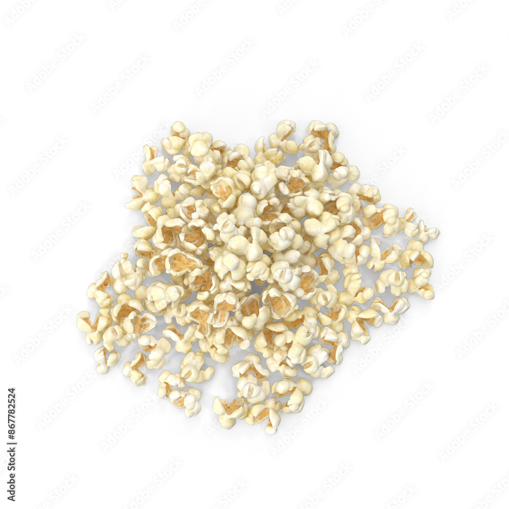 Realistic 3D Movie Popcorn and Medium Mug PNG Images | High-Quality ...