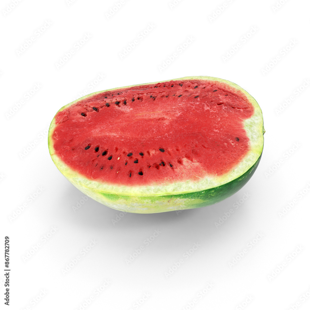 Realistic 3D Half Cut Watermelon PNG Images | High-Quality Watermelon ...