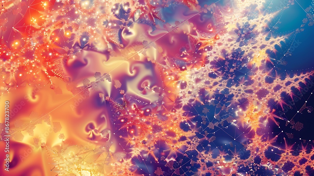 Infographic on SelfSimilar Patterns illustrating fractals like the ...