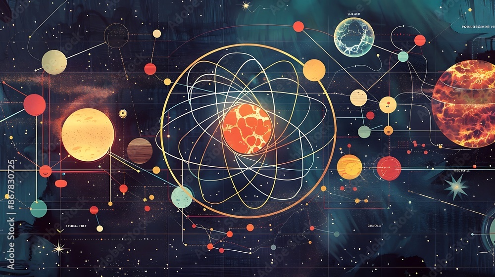 Photo & Art Print Visual aid focusing on Isotopes explaining the ...