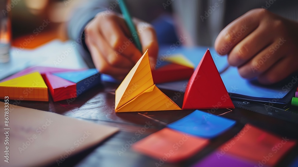 Visual aid on Triangle Congruence and Similarity explaining criteria ...