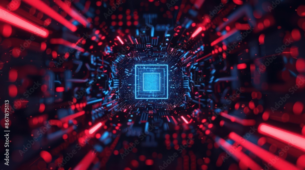 Celebrate the beauty of the virtual realm with a captivating cyber ...