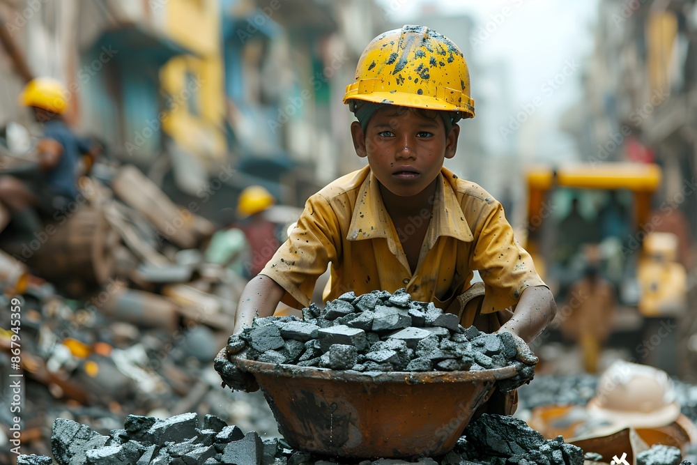 The concept of World Day Against Child Labour aims to shed light on the ...