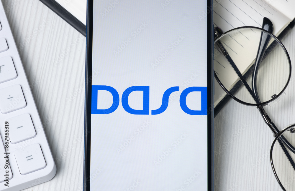 New York, USA - 21 June 2024: Diagnosticos da America Logo on Phone ...