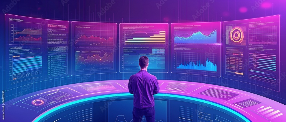 Data CRM business analysis client summary system analyst dashboard for ...
