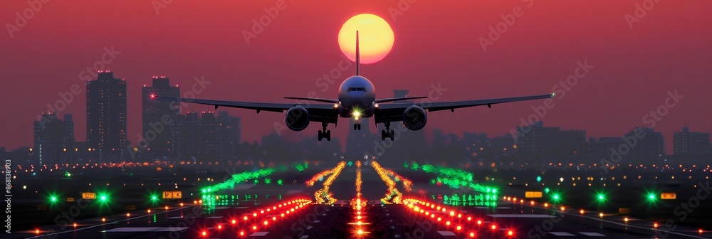 Aviation safety signage demonstrating safety protocols and precautions ...