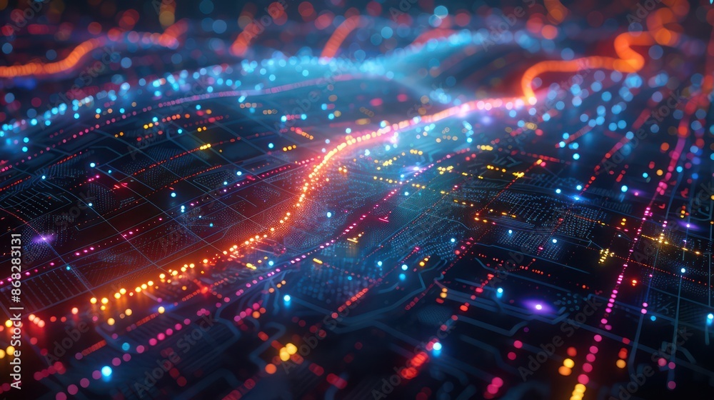 How the brain works in self-driving cars Visualize through abstract ...