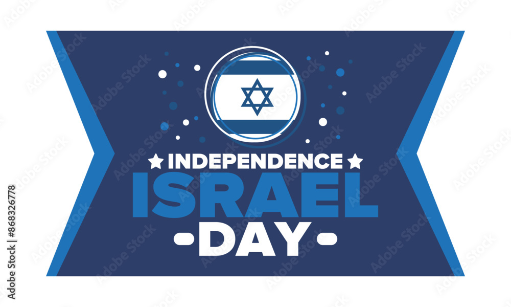 Israel Independence Day. National holiday, celebrated annual. Israel ...