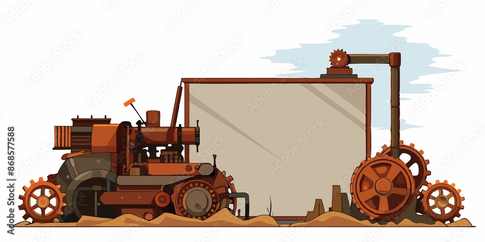 white, rust, industrial, isolated, Abandoned machinery rusting away on ...