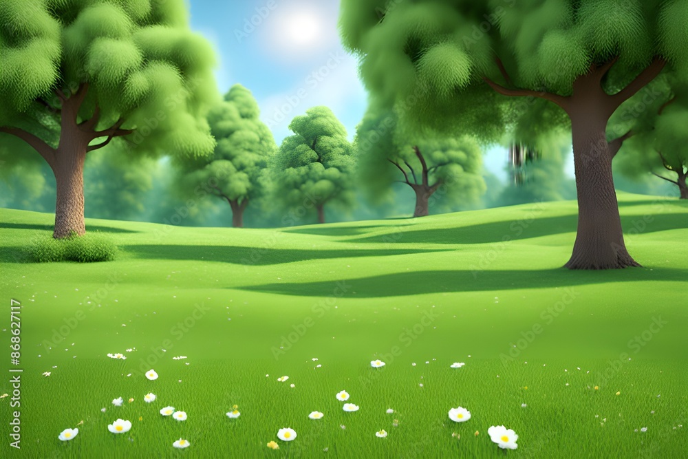 Green Investment Oasis: Eco-Friendly Icons for Web Banners or Ads ...