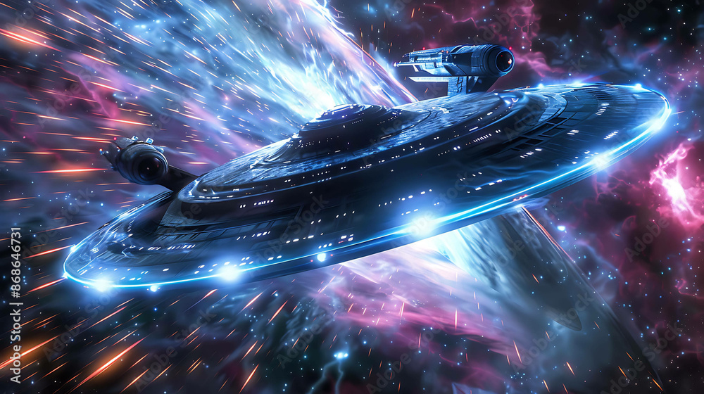 The USS Enterprise is a fictional spaceship that appears in the Star ...
