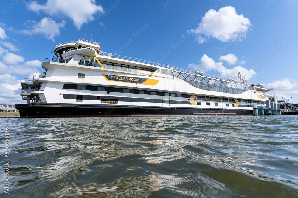 Den Helder, Netherlands - June 5, 2024: TESO ferry Texelstroom in ...