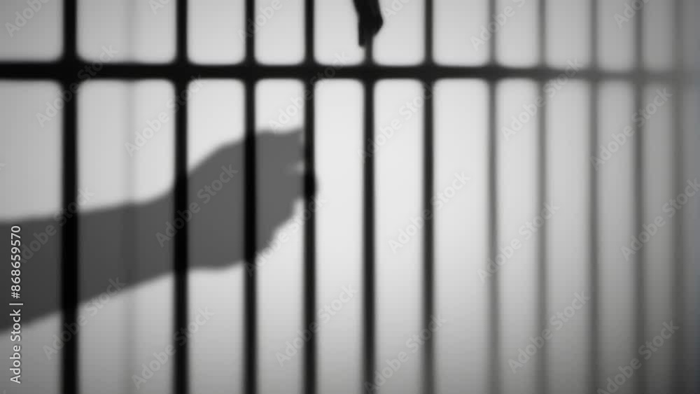 A male hand emerges, displaying a set of keys, shakes them, then ...