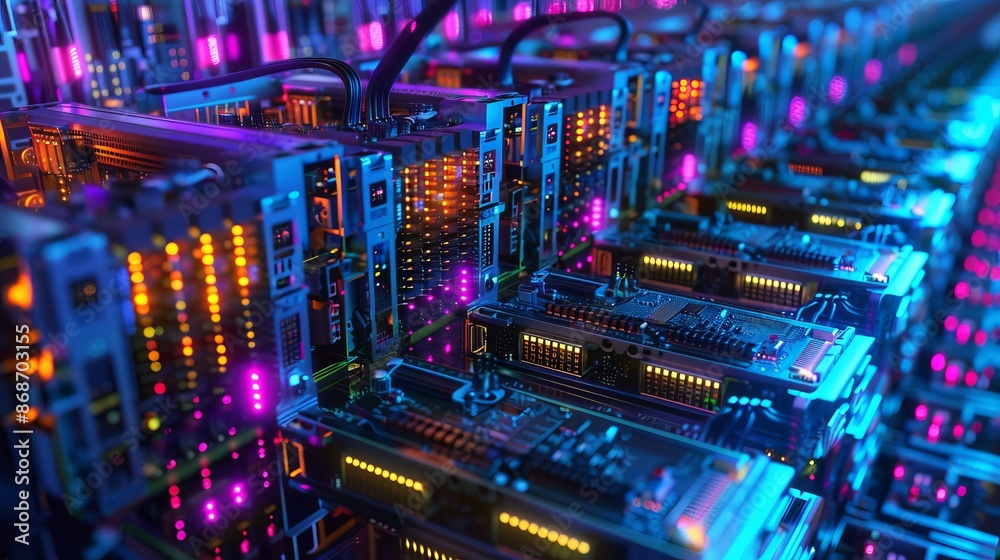 Powerful computers can handle enormous amounts of data and use advanced ...