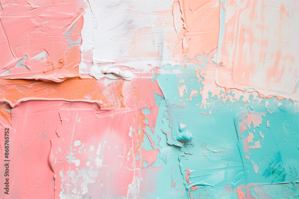 Pastel Paint Strokes Wallpaper displaying a delightful blend of soft ...