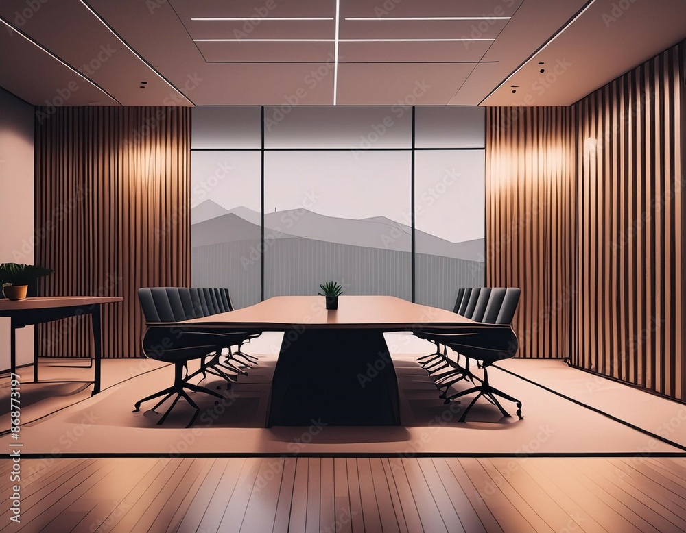 Photorealistic minimalist interior background that is appropriate for ...