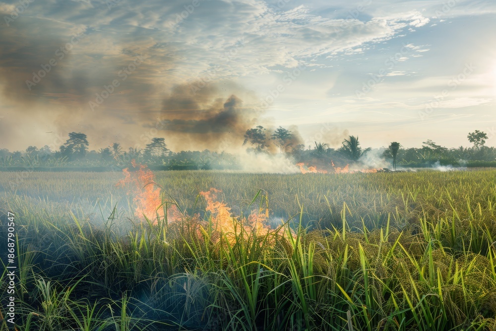 Open burning of crops and biomass in South East Asia causes air ...
