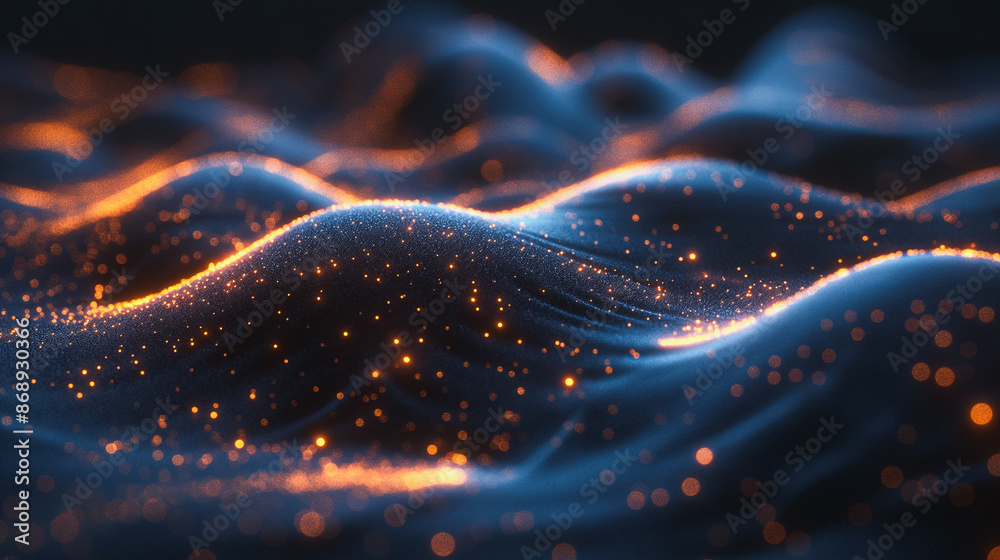 Elevate your project with a high-tech digital effect that adds depth ...