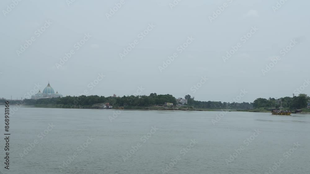 ISKCON Mayapur is the largest Krishna temple in India across the Ganges ...