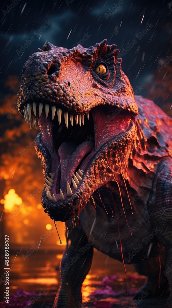 tyrannosaurus rex dinosaur HD 8K wallpaper Stock Photographic image ...