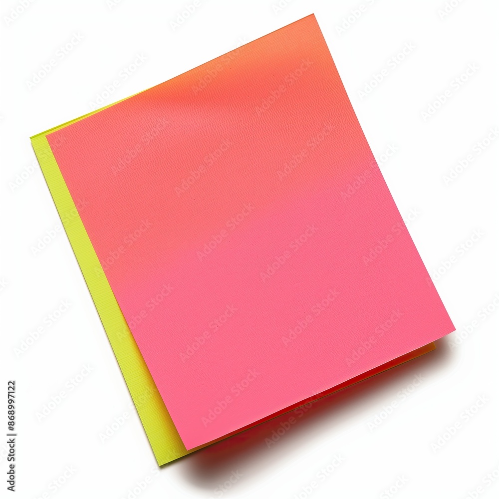 Blank Sticky Note Paper, Memo Notepad Reminder Notepaper, School and ...