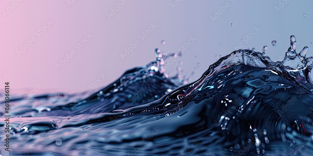 Liquid ripples background, water splash backdrop, flowing liquids ...