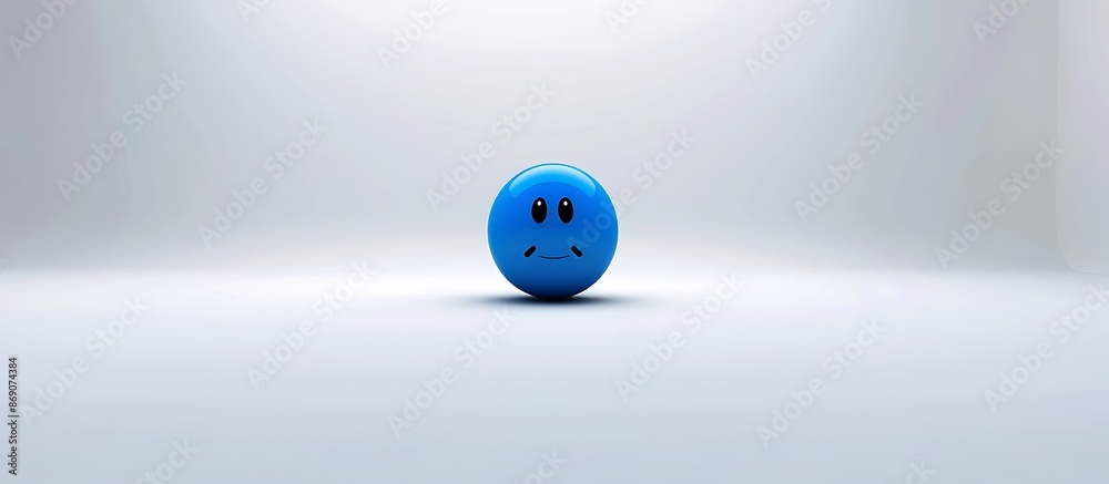 "Diverse emoji ball background with happy, sad, and angry expressions ...