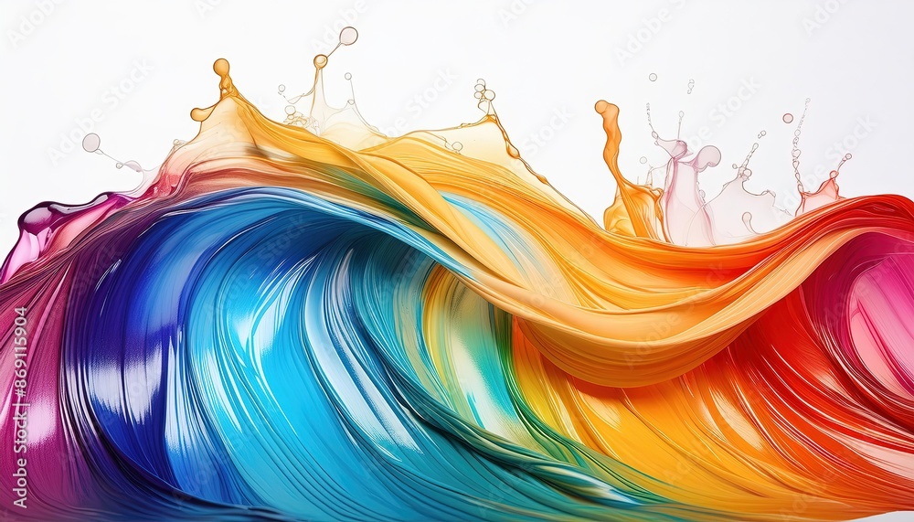 Colorful design incorporates a varied palette to create visually ...