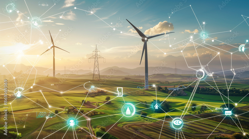 Infographic presenting the advantages and applications of smart grid ...