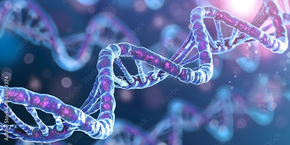 Dna Or Rna Double Helix Structure Genetic Code Transcription Nucleotide Sequence Connection