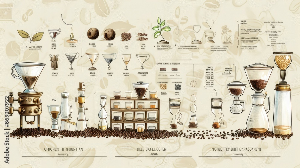 Comprehensive Civet Coffee Infographic From Bean to Cup Detailed ...