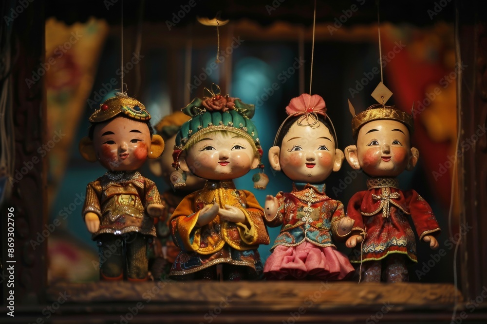 Experience the magic of a puppet show, filled with nostalgia and wonder ...