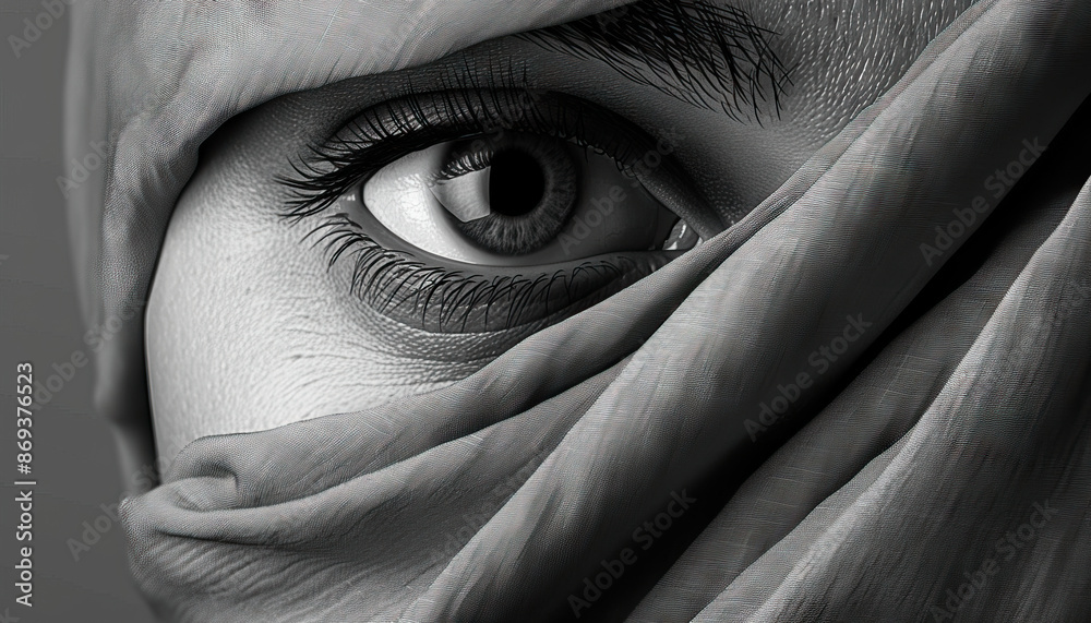 Shades of gray can reveal hidden depths: Depict a grayscale image with ...