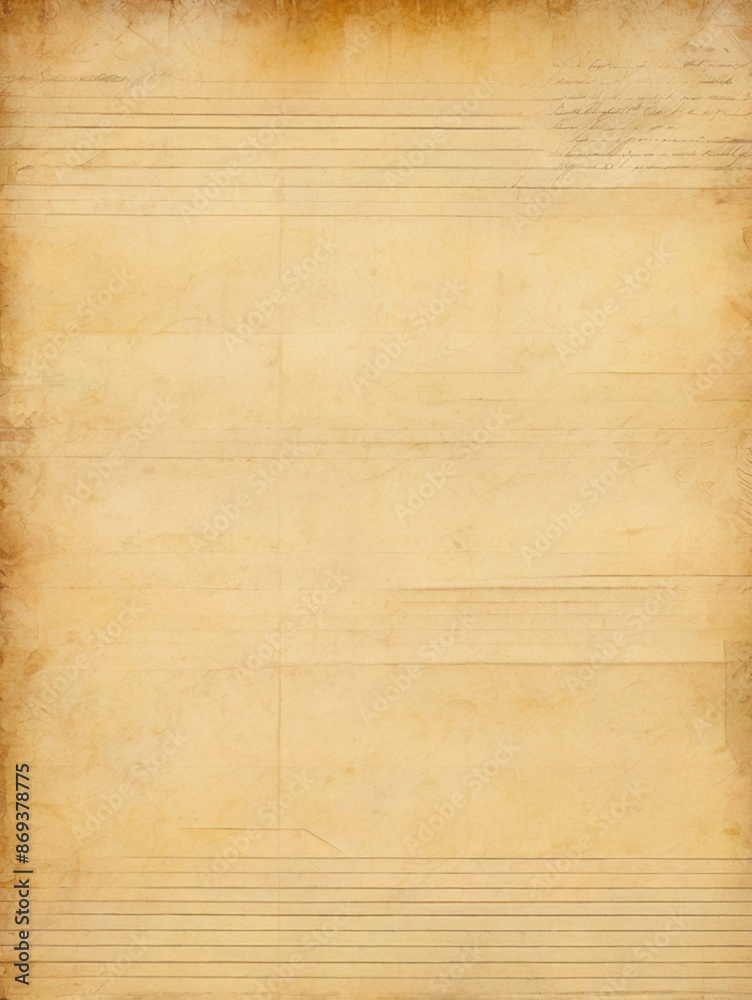 The aged nostalgic letter paper texture background Stock Photo | Adobe ...