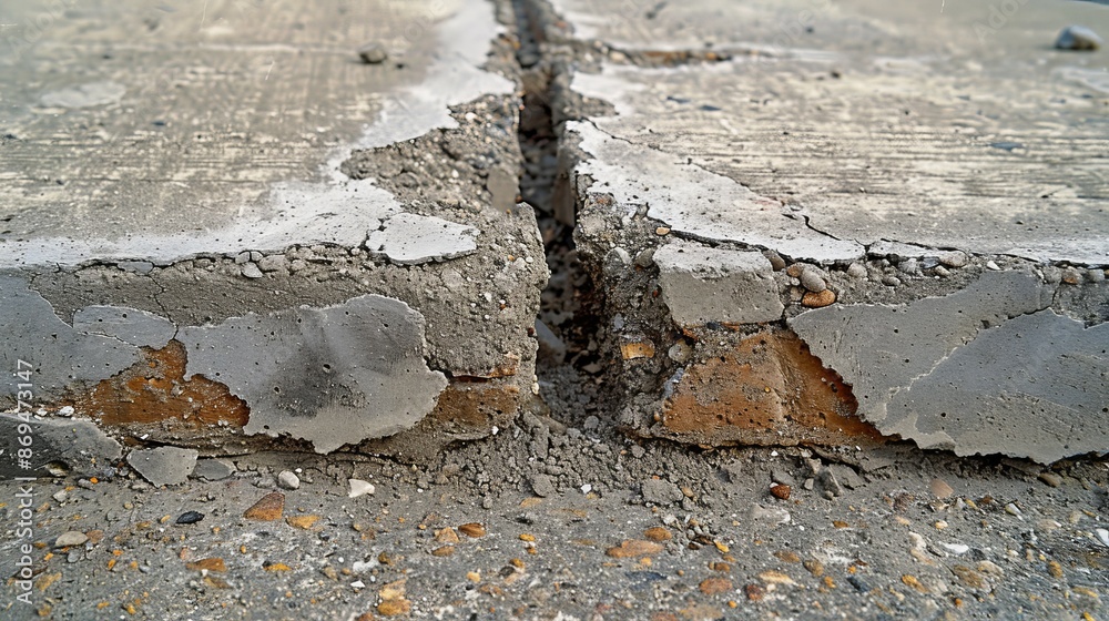 Detailed diagram of concrete crack types including shrinkage settlement ...