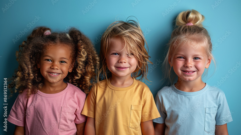 6 yo children playing happy and a third one standing apart from them ...