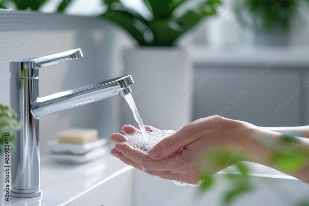 Wash Hands Sanitize. Hand Hygiene - Dispenser with Antiseptic for Virus ...