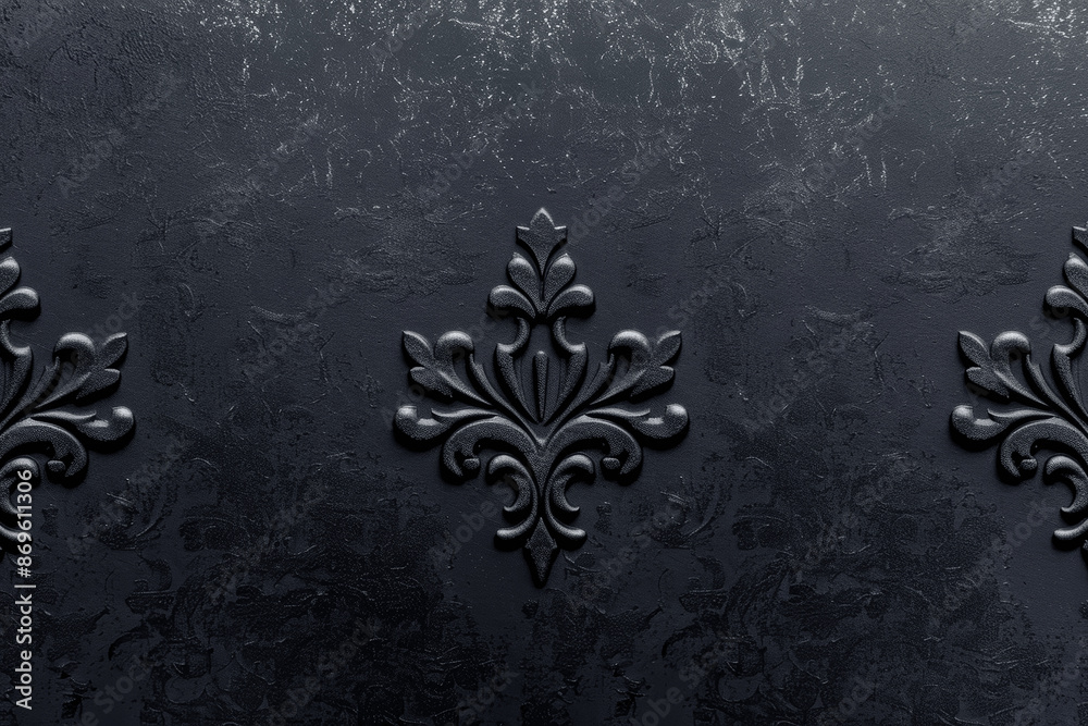 Abstract Black Gradient Background With Gray Grain Texture and Noise ...