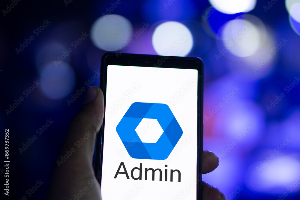 Dhaka,Bangladesh- 01 July 2024: Google Admin logo is displayed on ...