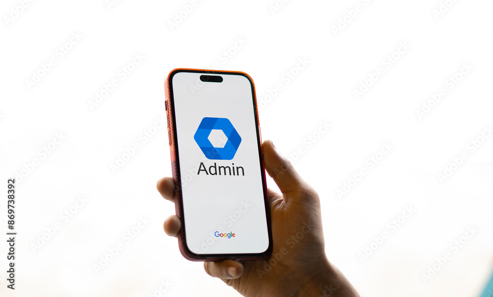 Dhaka,Bangladesh- 01 July 2024: Google Admin logo is displayed on ...