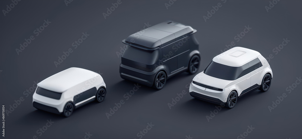 Modular cars that can transform between a compact city car and a ...